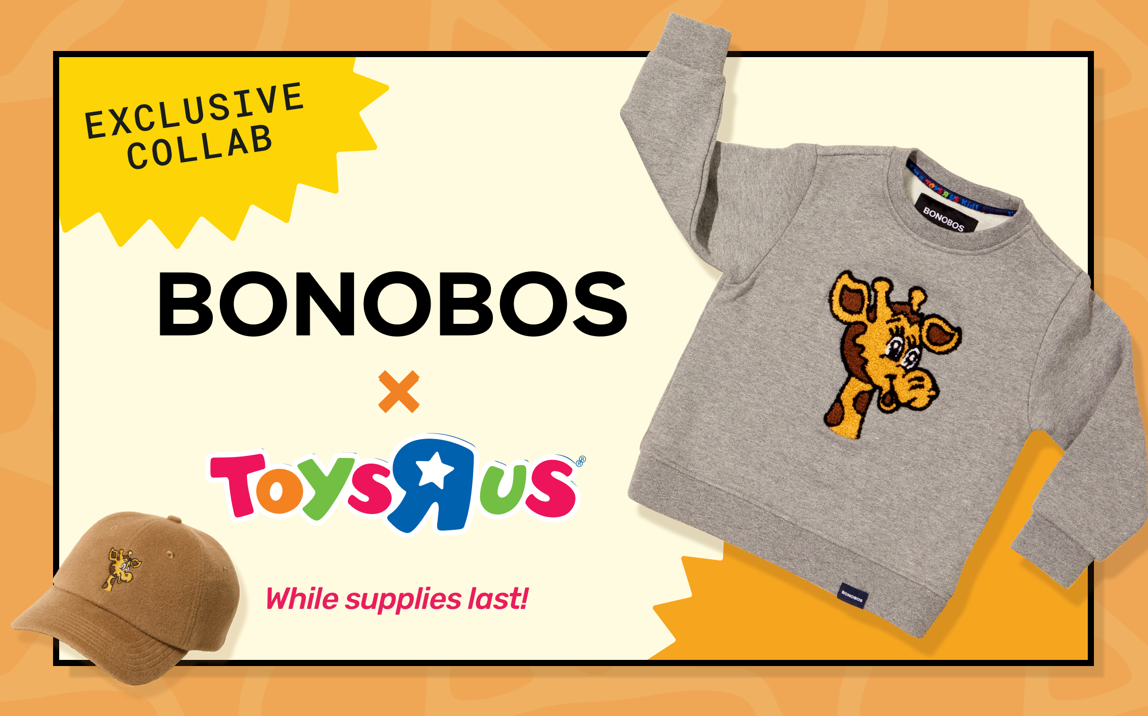 Bonobos and Toys 'R' Us- Geoffrey the Giraffe Collection | Bonobos